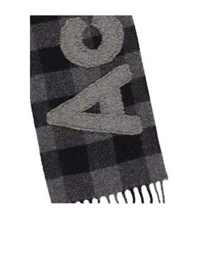 Acne Studios Veda Skinny Wool Blend Scarf - Black