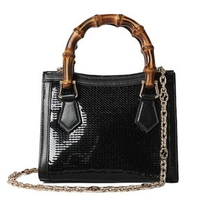 Gucci Diana Sequined Tote Bag With Bamboo Handles
