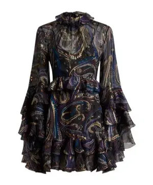 Etro Ruffled Cocktail Dresses