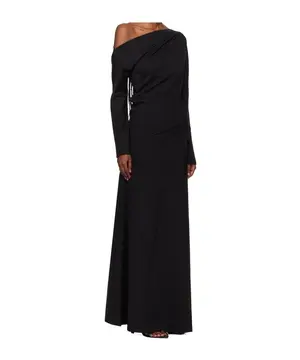 RÓHE Twisted Jersey Maxi Dress