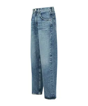 AGOLDE Straight-leg Button-fly Jeans