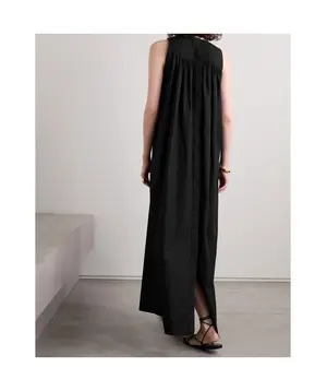 RÓHE Sleeveless Maxi Poplin Dress