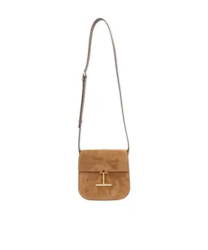 TOM FORD Flap Shoulder Bag - Brown