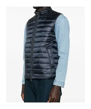Herno Quilted Down Gilet - Black