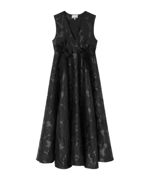 Ganni V Neck Dresses