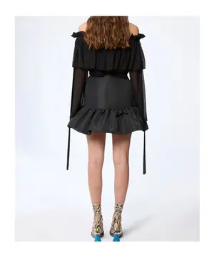 Nina Ricci Mini Peplum Skirt