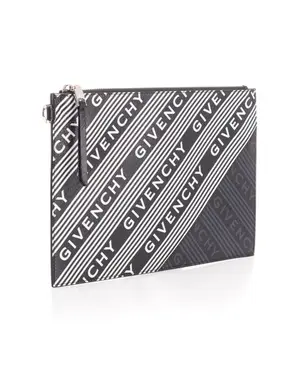 Givenchy Medium Logo Striped Handbag