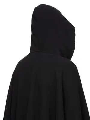 Rick Owens Asymmetrical Hem Poncho