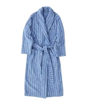 TEKLA Striped Bathrobe - No