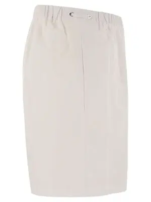 Max Mara Cotton Poplin Shorts