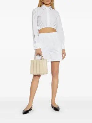Max Mara Cotton Poplin Shorts