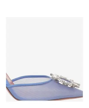 Amina Muaddi Open-toe Crystal Embellished Sandals