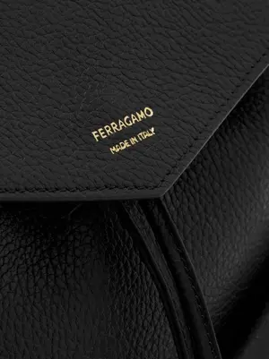 FERRAGAMO Printed Logo Backpack