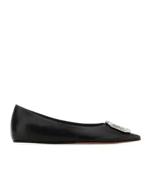 Amina Muaddi Flat Shoes For Women