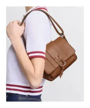 Hogan Trend Flap Bag - Brown