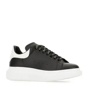 Alexander McQueen Oversized Lace-up Sneakers - Black