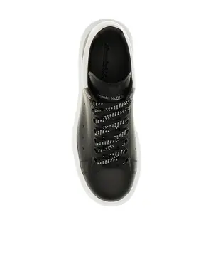 Alexander McQueen Oversized Lace-up Sneakers - Black