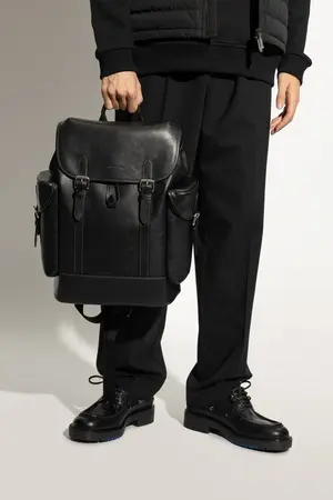 COACH Hitch Backpack - Black