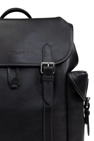 COACH Hitch Backpack - Black