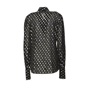 Dsquared2 Graphic Printed Tie-neck Shirt