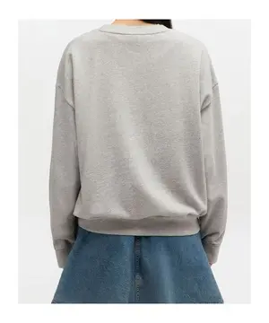 GANNI Kitty Sweatshirt - Grey