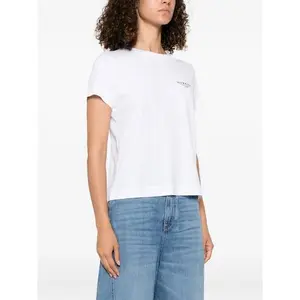 Givenchy Crewneck T-shirt With Logo Print - White
