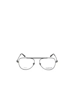 Calvin Klein Aviator Eyeglasses - Gray