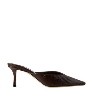 JIMMY CHOO Pointed Toe Stiletto Heeled Sandals