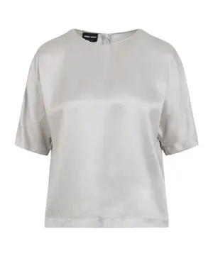 Giorgio Armani Zip Up Blouses