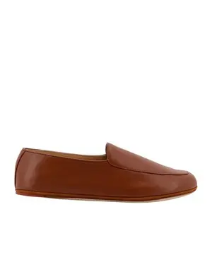Loro Piana Anton Walk Slip-on Loafers - Brown