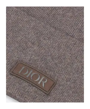 Dior Icons Cashmere Beanie - Grey