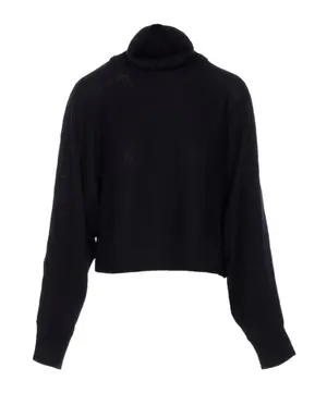 Michael Kors Cropped Logo Plaque Jumper