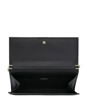 Dolce & Gabbana Logo Detail Leather Wallet