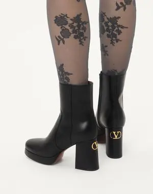 Valentino Garavani Fawcette Platform Ankle Boots