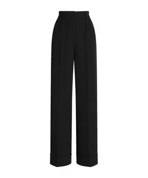 Dolce & Gabbana Straight Leg Gabardine Trousers