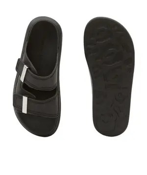 Alexander McQueen Hybrid Slides - Black/silver