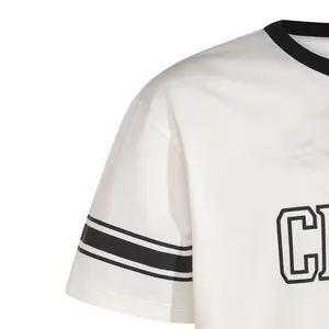 Celine Loose Triomphe T-shirt In Cotton Jersey