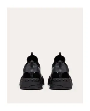 Valentino Garavani Rockrunner Leather Sneakers