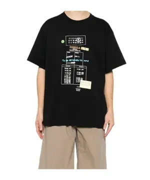 MAISON MARGIELA Library Stamp T-shirt