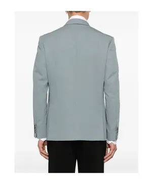 LARDINI Double-breasted Blazer - Gray