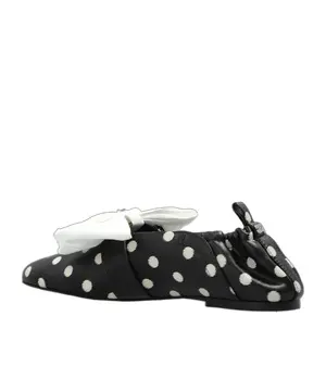 GANNI Polka-dot Ballerinas With Bow Detailing