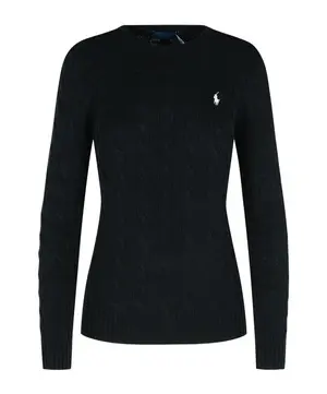 Polo Ralph Lauren Cable-knitted Jumper - Black