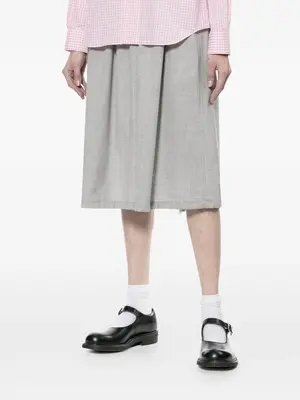 Comme Des Garçons Elastic Waist Midi Skirt
