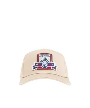 Dsquared2 Embroidered Baseball Cap - Nude