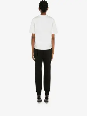 Alexander McQueen Graffiti Logo Print T-shirt