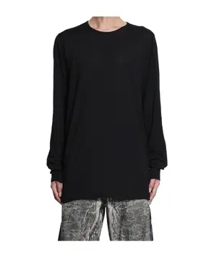 Rick Owens Long Sleeved Crewneck T-shirt
