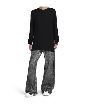 Rick Owens Long Sleeved Crewneck T-shirt