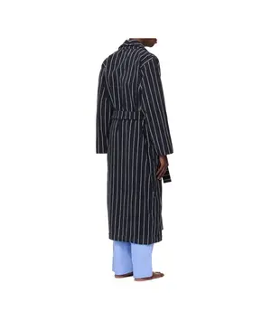 TEKLA Terry Classic Bathrobe - Black