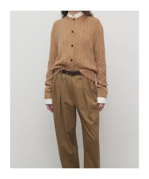 THE ROW Cable Knit Cardigan