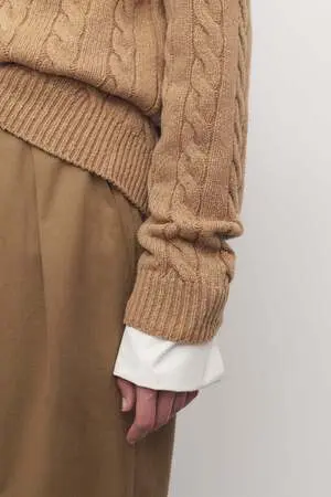 THE ROW Cable Knit Cardigan